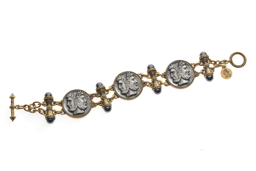 Janus Two Tone Bracelet – Robin Steele, Inc.
